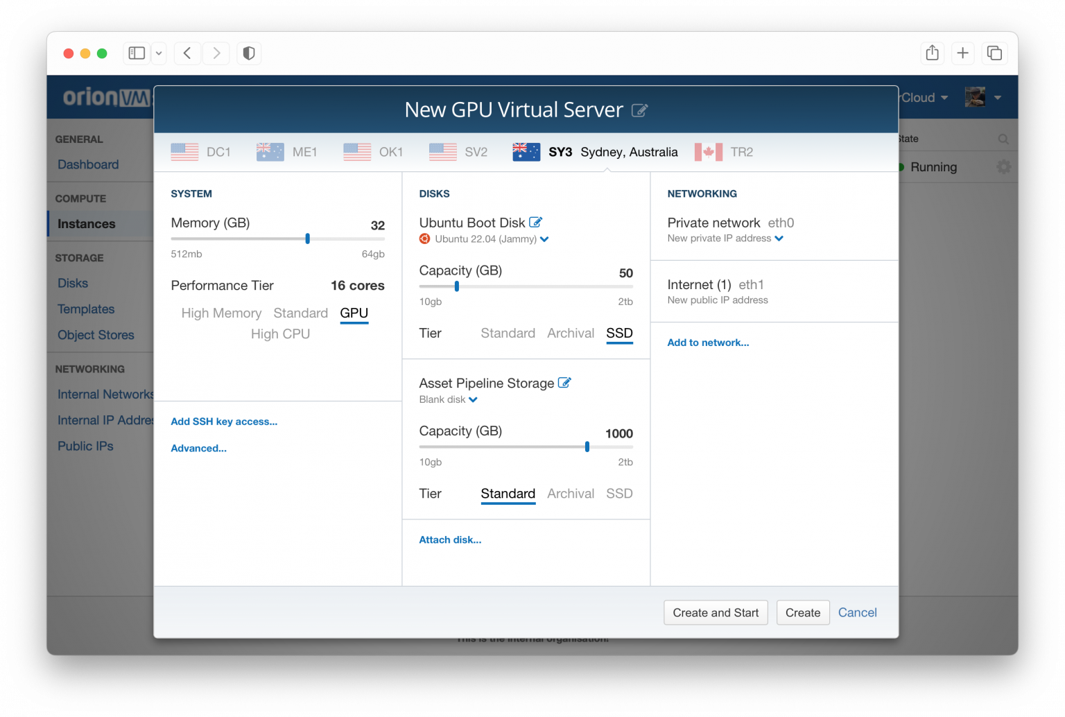 OrionVM GPU as a Service – OrionVM