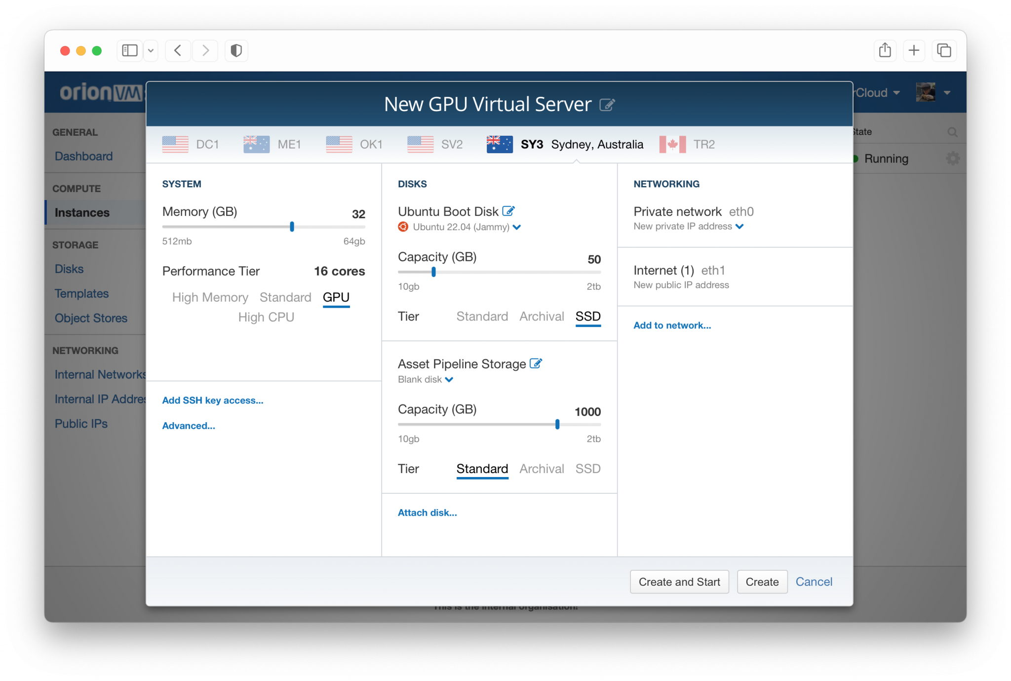 OrionVM GPU as a Service – OrionVM